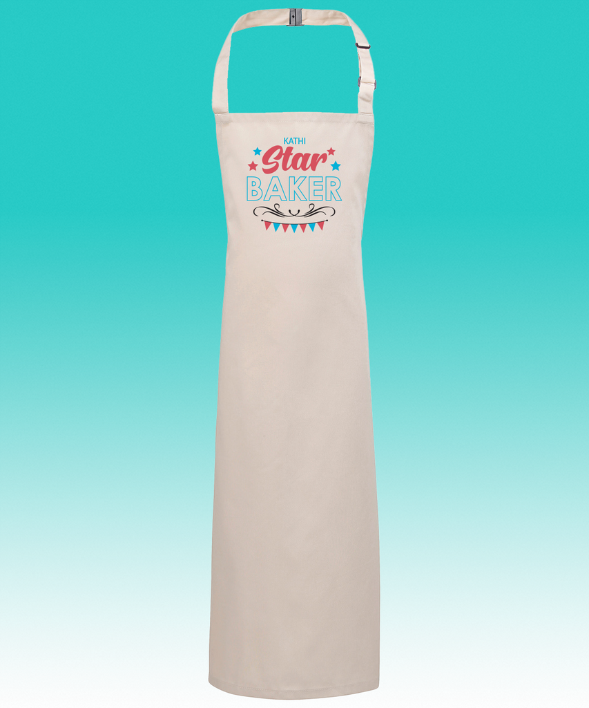 Personalised Star Baker Apron — SmartyPants-UK